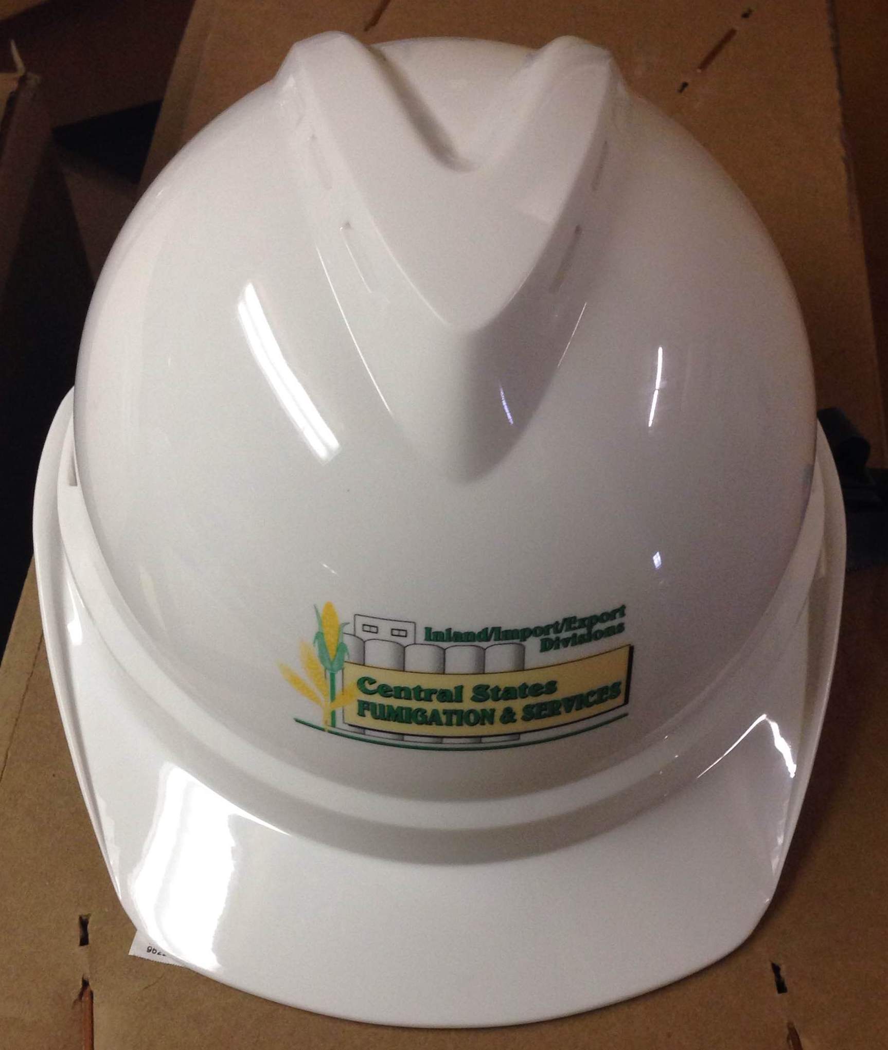 MSA V-Gard Hard Hat – Vented (Custom Logo) – 10034018 | SafetyQuip